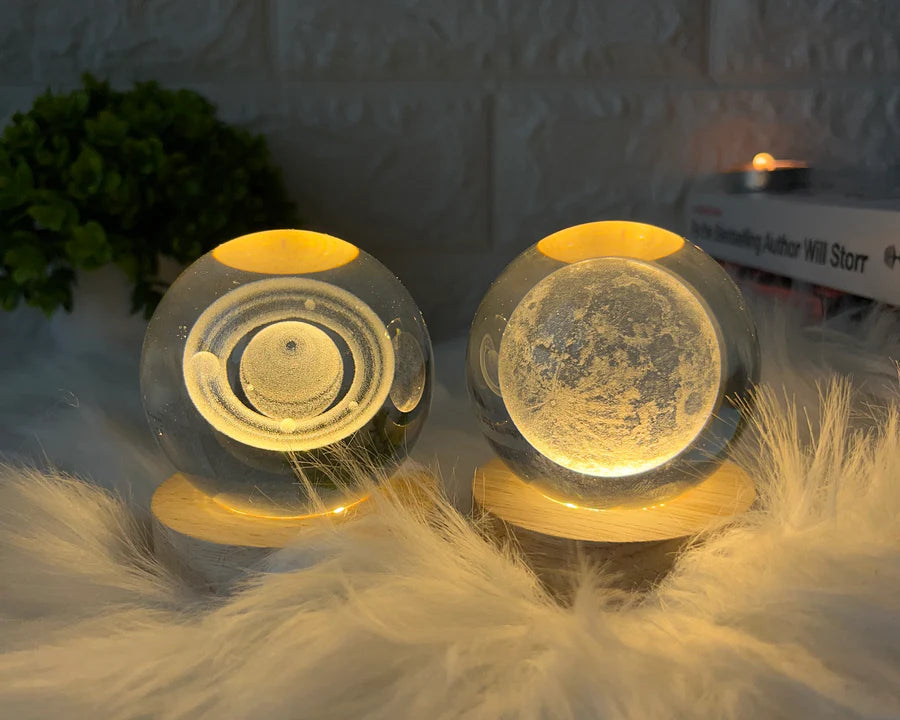 The Vibe Vault™ - Crystal Sphere Lamp